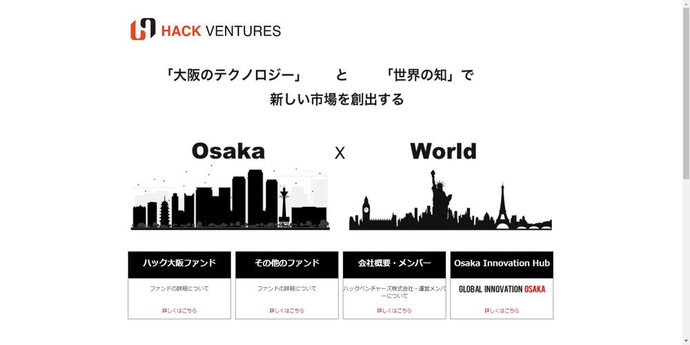【会社紹介】ハックベンチャーズ株式会社 (代表：金沢崇) - 関西スタートアップ通信